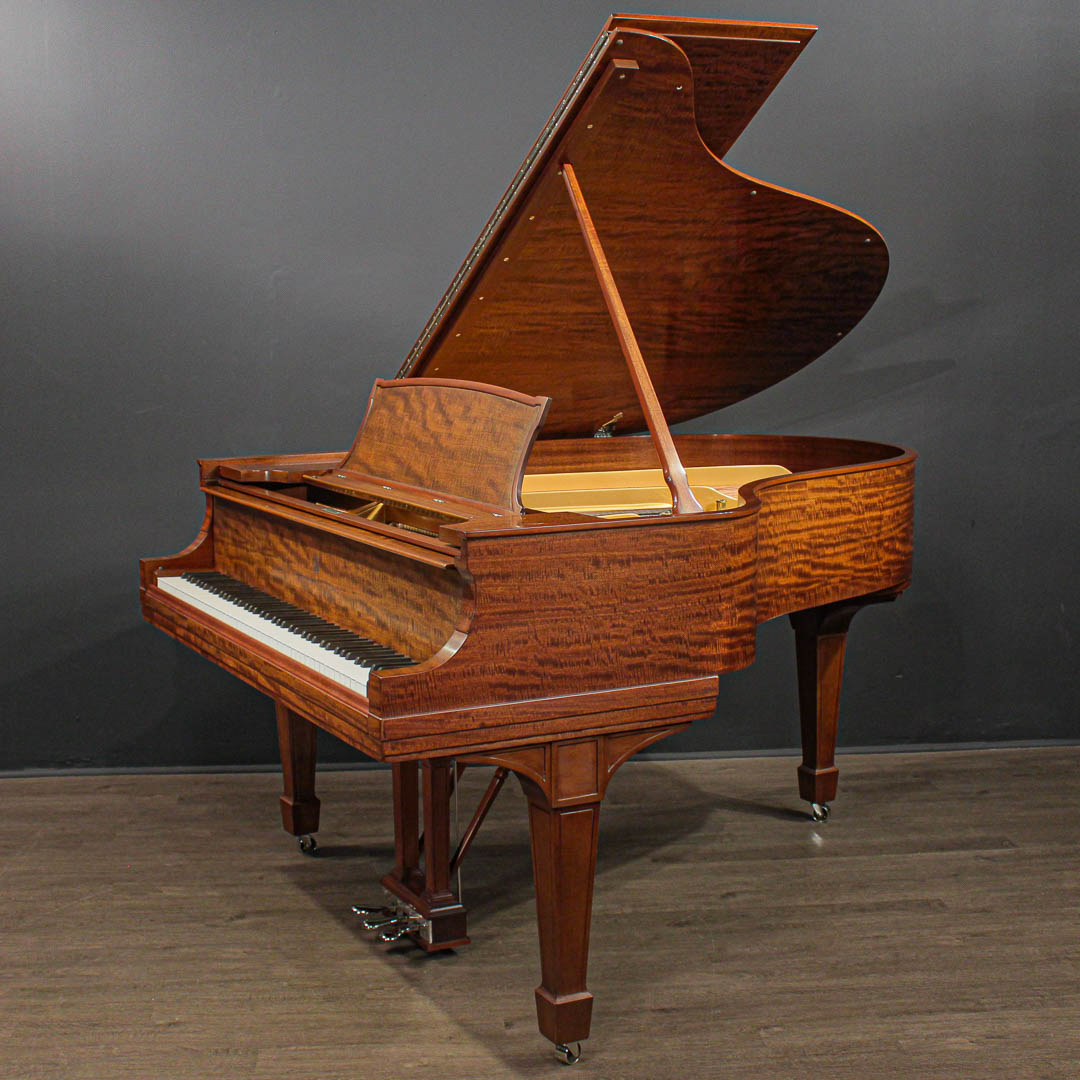 Steinway Model O 5'10'' Player Grand Piano Restored Figured Brown ...