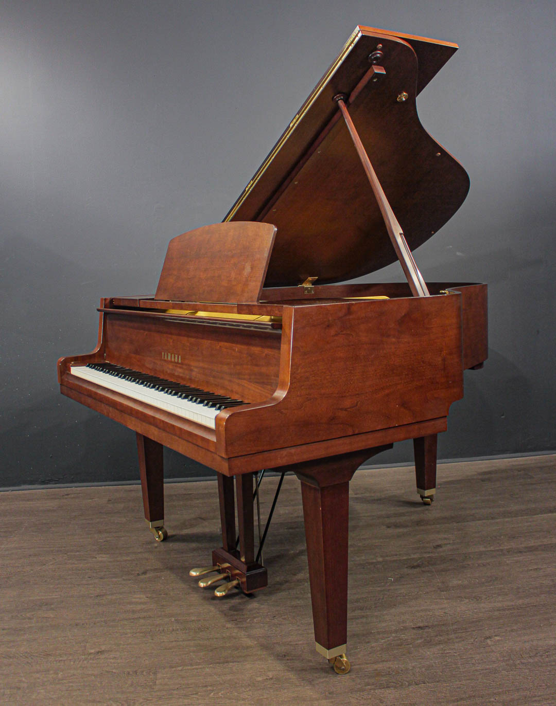 Yamaha Player Baby Grand Piano GH1 5'3'' Satin Walnut PianoDisc/QRS ...